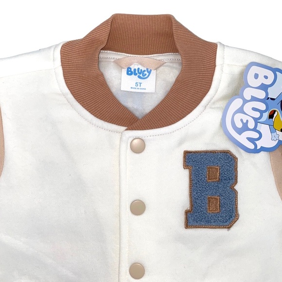 Jackets & Coats | Bluey Varsity Bomber Jacket Bingo | Poshmark